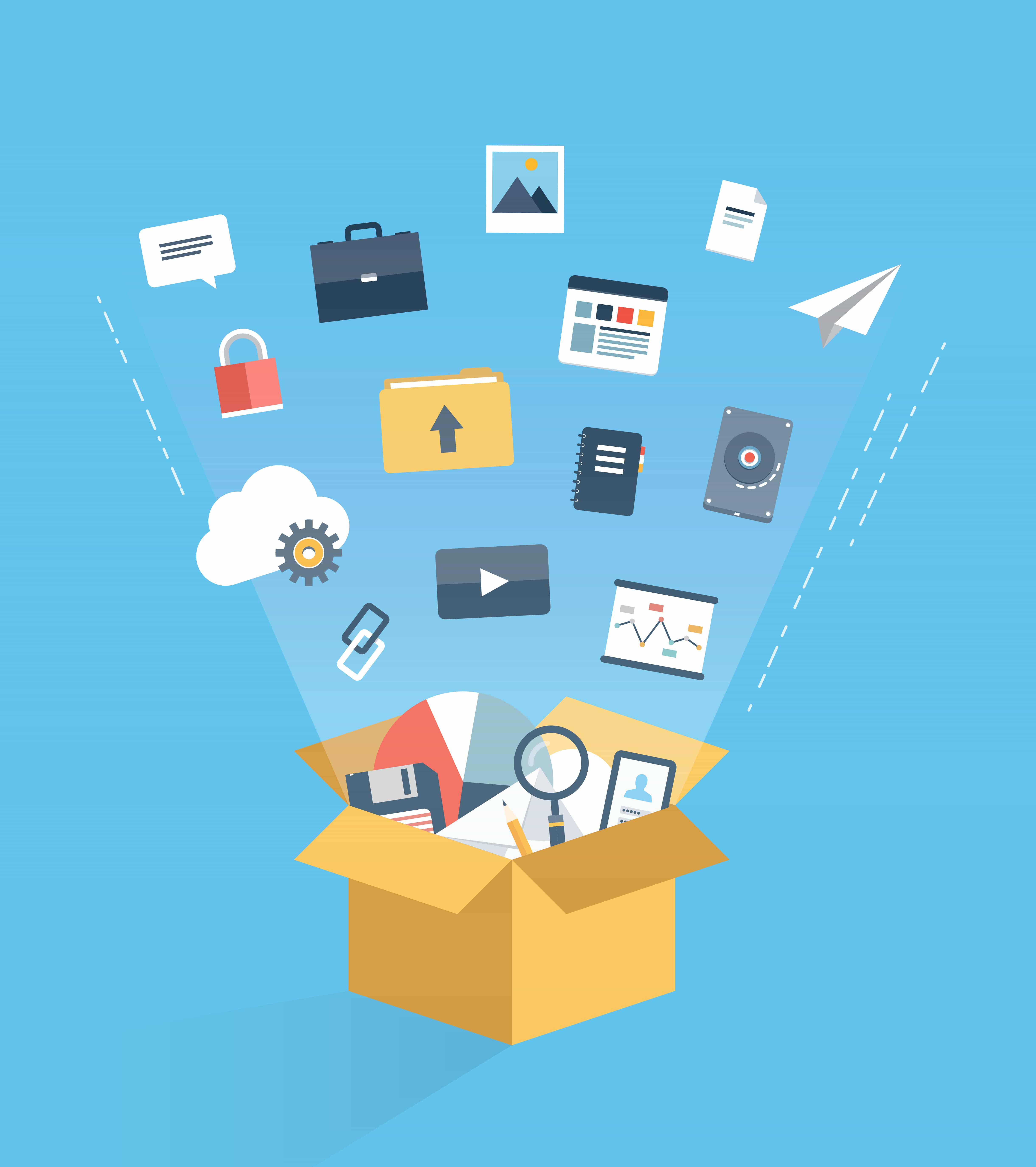 Cloud computing service concept illustration – Innovative Solutions ...